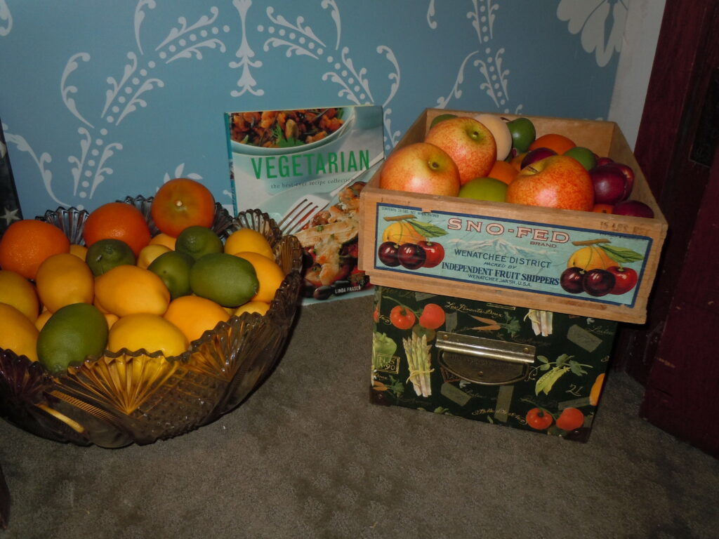 Community Collection: Fruits and Vegetables Display - Lyon County Museum